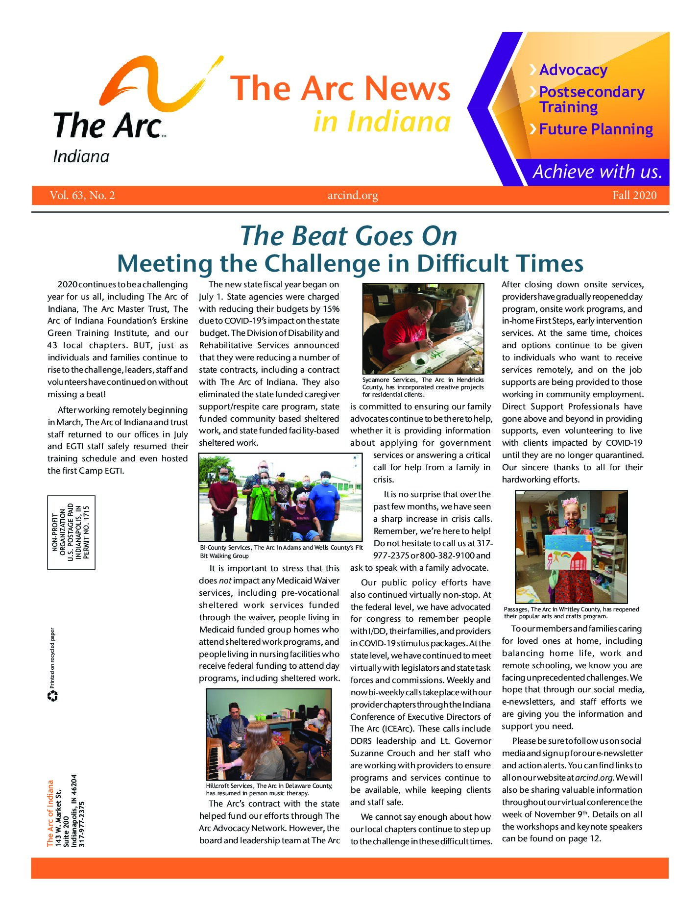 The Arc News in Indiana | The Arc of Indiana