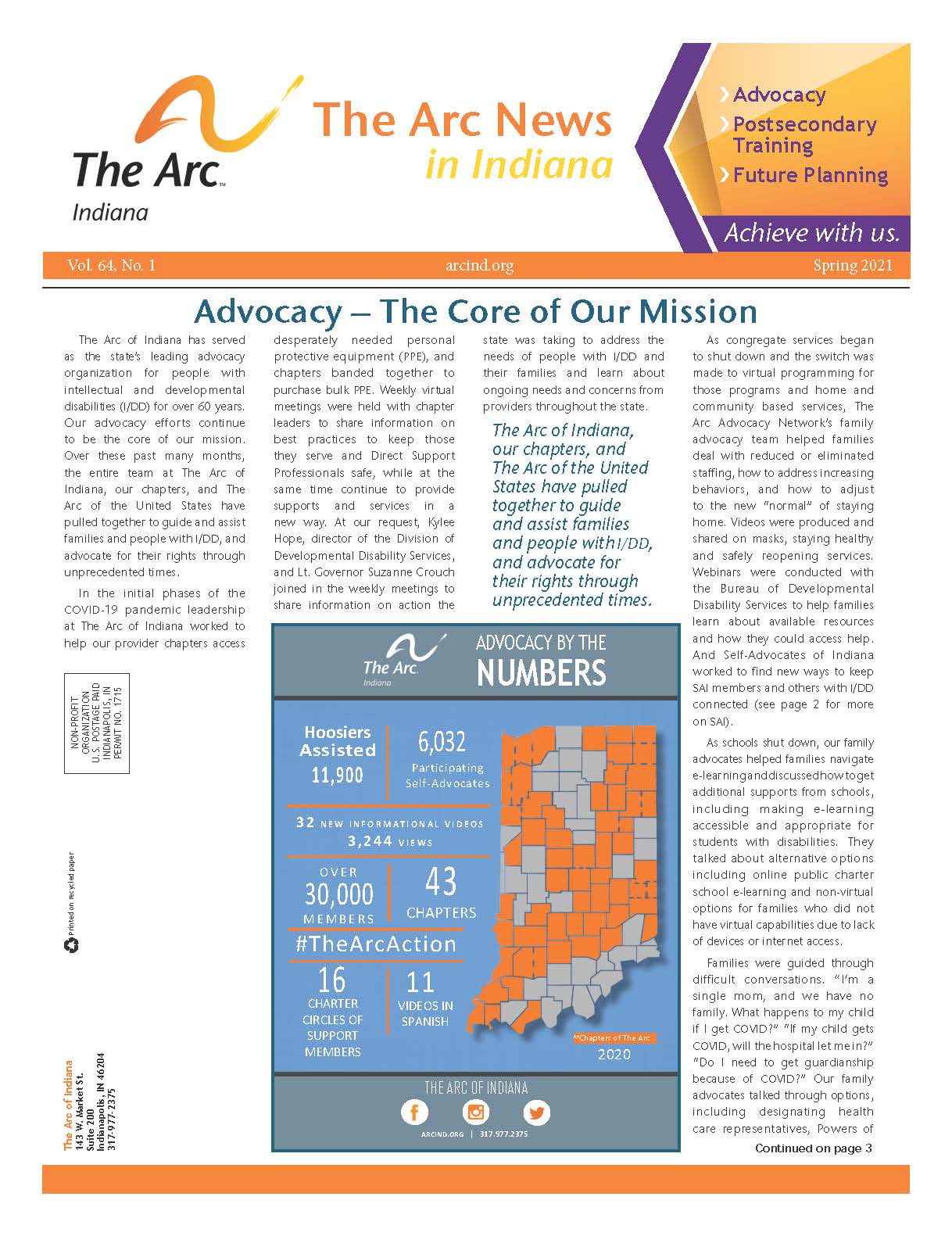 The Arc News in Indiana | The Arc of Indiana